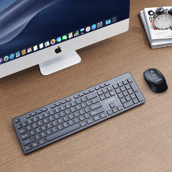 KBS-WCH-04 Gembird tastatura US + bezicni mis USB, US layout