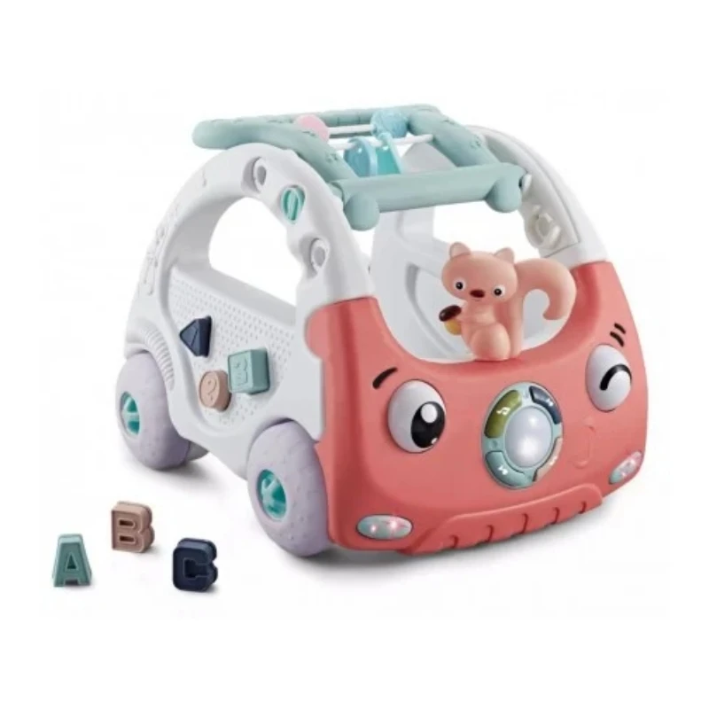 Kikka Boo Drive&Play guralica za bebe Pink