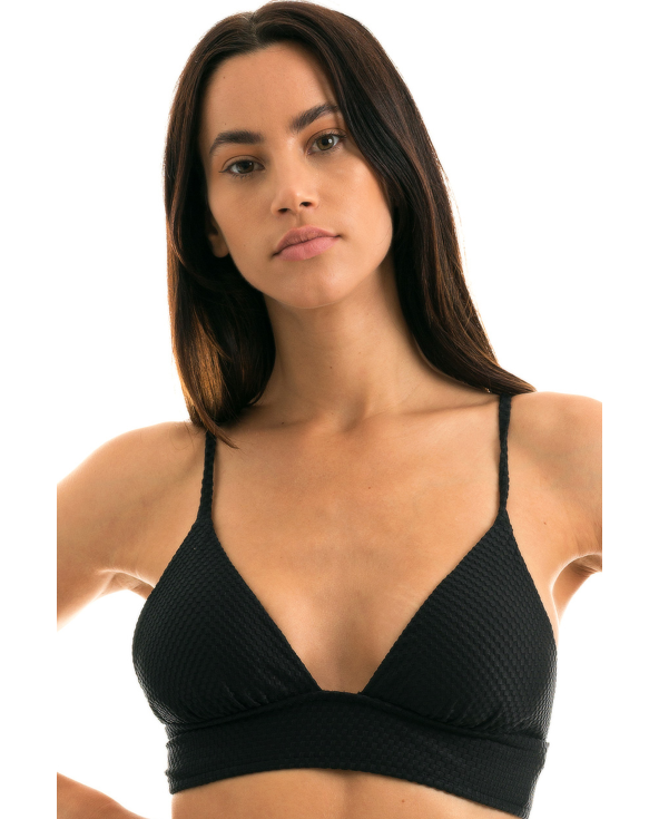 Top Cloque Preto Tri Cos