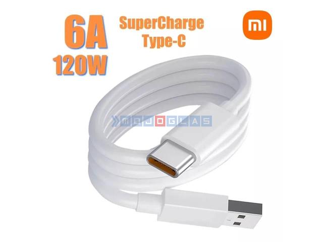 2 metra Kabel 120W Turbo Charger Xiaomi USB Type C Cabl