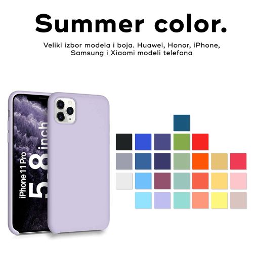 Futrola - maska Summer color za iPhone 16 6.1 ljubicasta