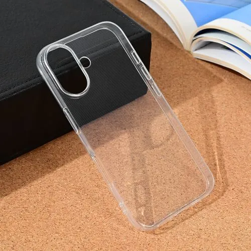 Silikonska futrola - maska Ultra Thin za iPhone 16 6.3 Transparent