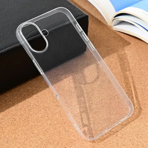 Silikonska futrola - maska Ultra Thin za iPhone 16 Plus 6.9 Transparent