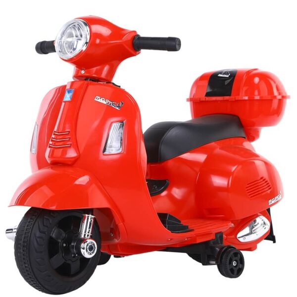 Vespa na akumulator – crvena, BL518