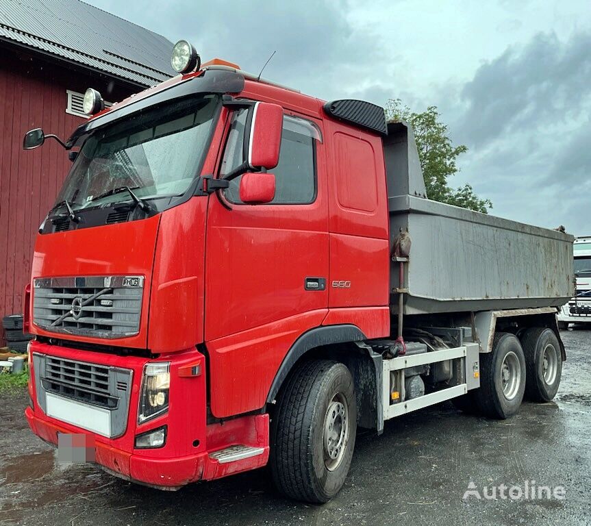 Volvo FH16 580 *6x4 *HUB REDUCTION *FULL STEEL *RETARDER kiper