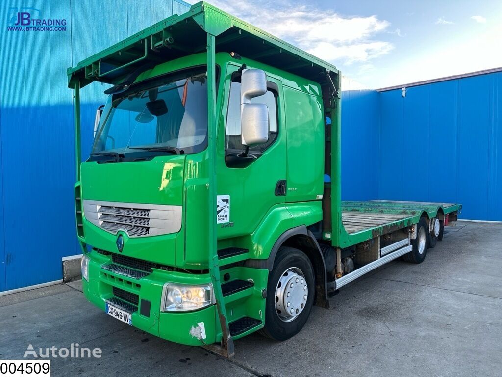 Renault Premium 460 Dxi 6X2, EURO 5, Retarder kamion s ravnom platformom