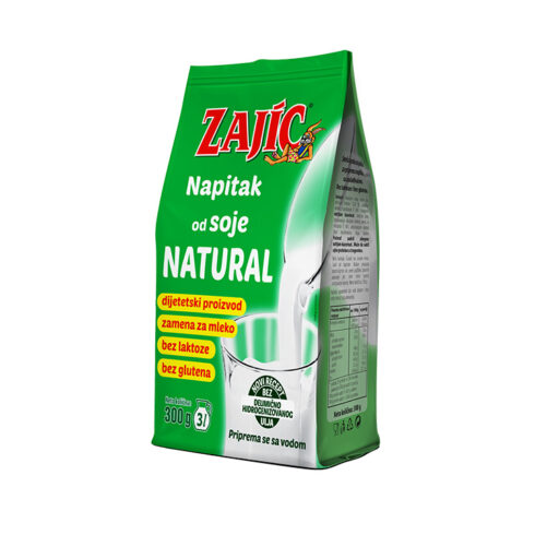 Zajic mleko u prahu – napitak od soje natural 300g VEGAN – POSNO