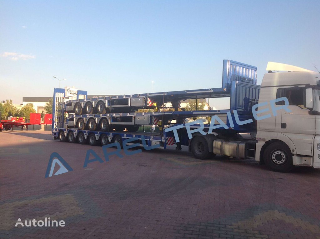 Nova Arel Trailer 6 AXLE LOWBED SEMI TRAILER CUSTOMIZE poluprikolica sa niskom platformom