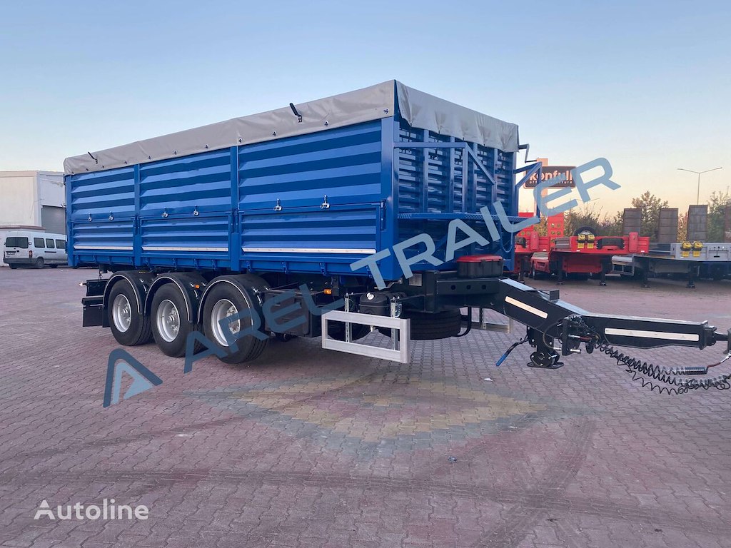 Nova Arel Trailer 3 WAY TIPPING DRAWBAR REMORQUE TRAILER GRAIN prikolica kiper