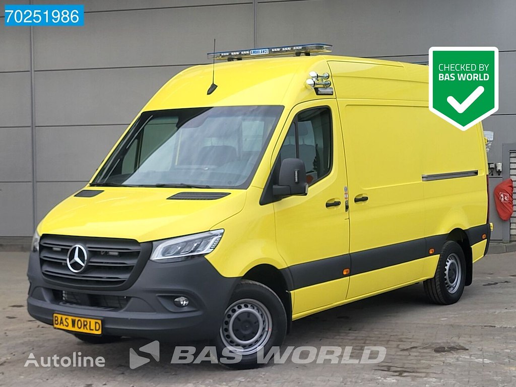 Novo Mercedes-Benz Sprinter 319 CDI Automaat L2H2 New! Ambulance Ziekenwagen Rettun vozilo hitne pomoći