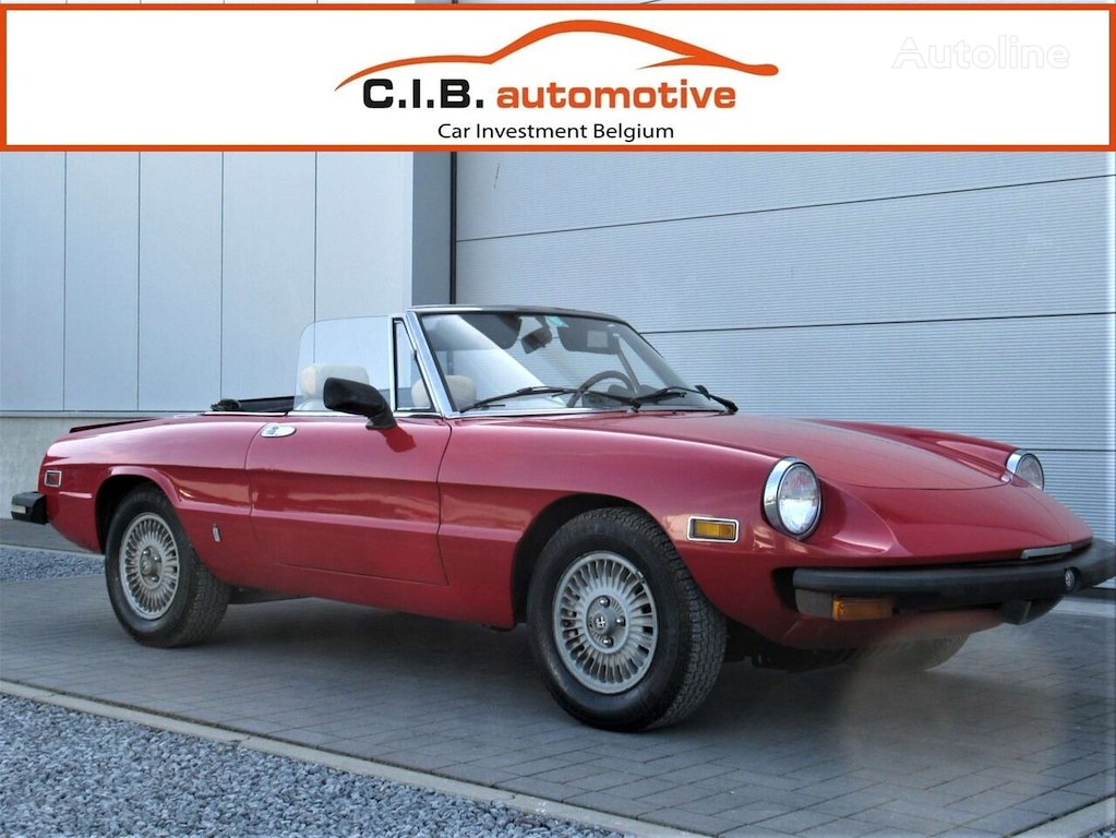 Alfa Romeo Spider Restauratie Project - Projet de restauration kabriolet