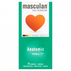 Masculan anatomski kondomi tip 4 pakovanje od 10kom 49960