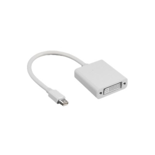 FAST ASIA Adapter konvertor Mini DisplayPort (M) DVI (F) beli