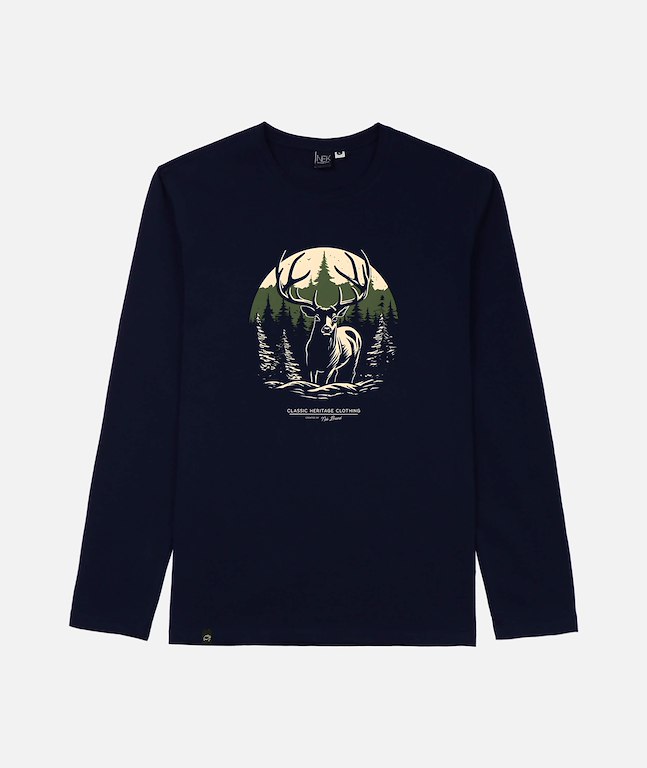 FOREST DEER – Navy Blue