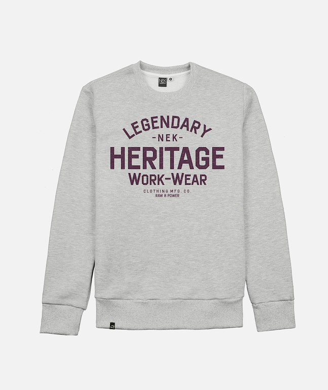 HERITAGE – Light Gray Melange