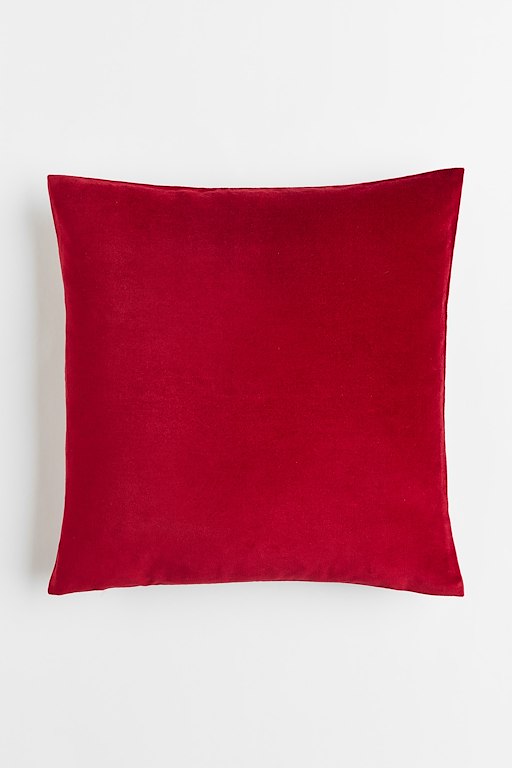 Velvet cushion cover