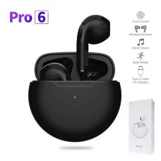 Bluetooth slusalice Airpods Pro6 crne HQ