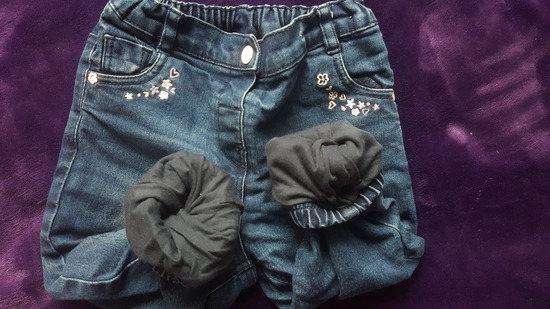 Baby club postavljene teksas pantalone,92