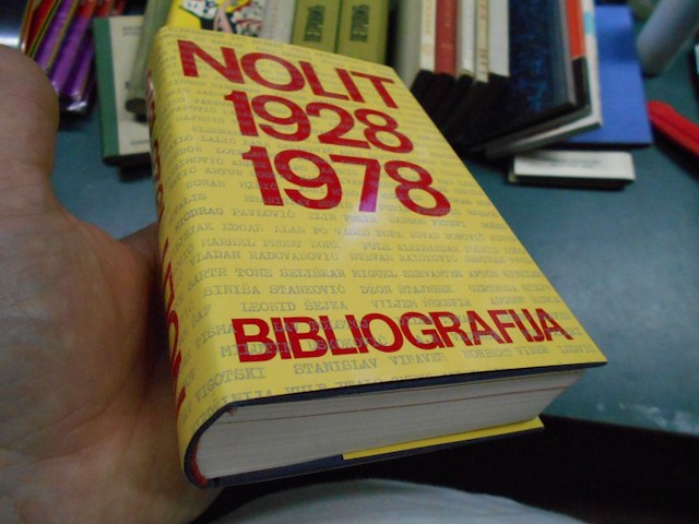 Nolit 1928-1978 bibliografija