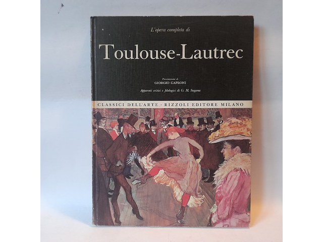 Toulouse-Lautrec / Na italijanskom TULUZ LOTREK