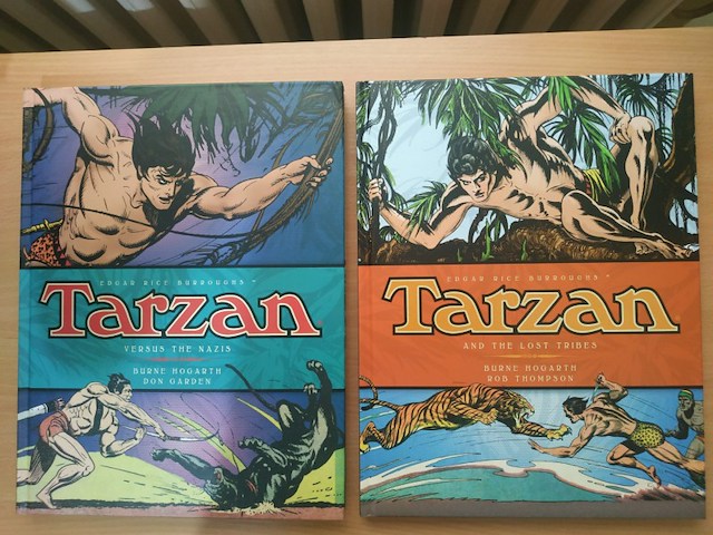 Tarzan Burne Hogarth komplet NOVO!