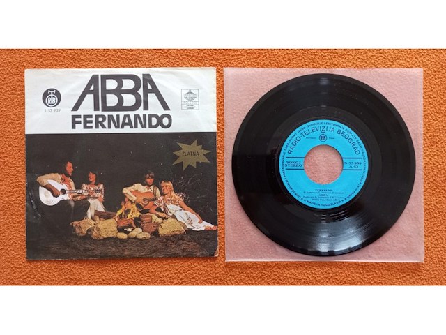 ABBA - Fernando (singl) zlatna - licenca