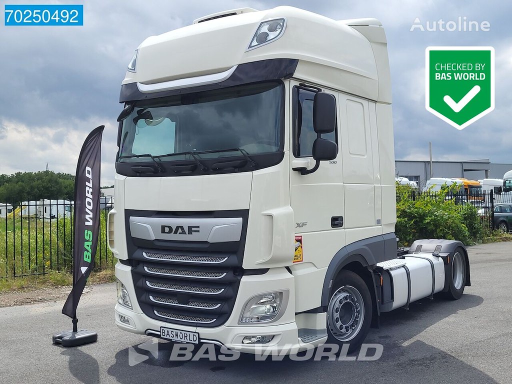 DAF XF 530 4X2 Mega SSC Retarder 2x Tanks Standklima ACC LED tegljač