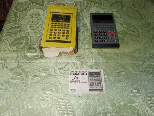 Casio fx-15 - kalkulator iz 1975 godine