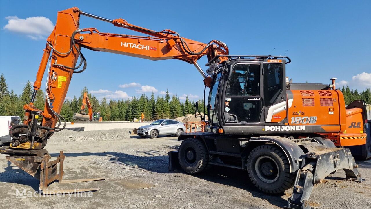 Hitachi ZX 180W-7 + Novatron 3D koneohjaus bager točkaš