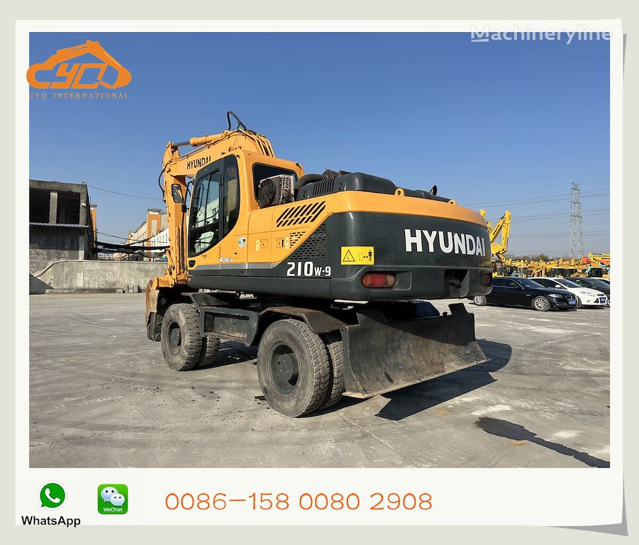 Hyundai R210W-9S bager točkaš