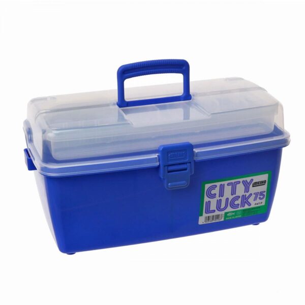 PLASTIC BOX CITY LUCK 75 Blue