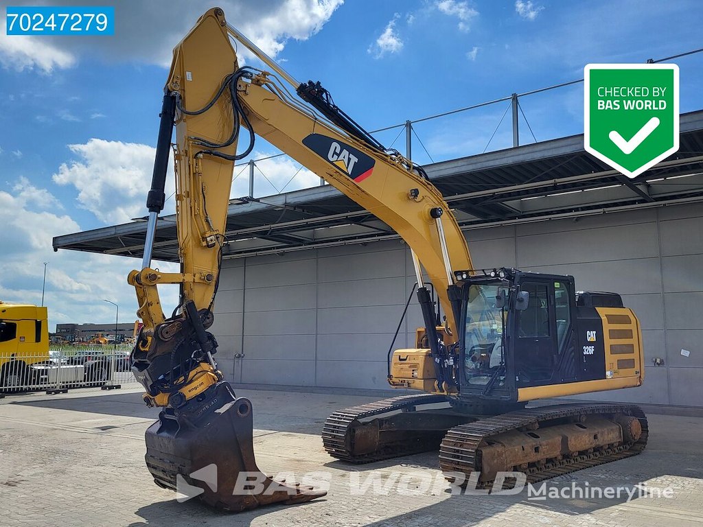 Caterpillar 326 F L NEW TRACKS - ENGCON ROTO TILT bager guseničar