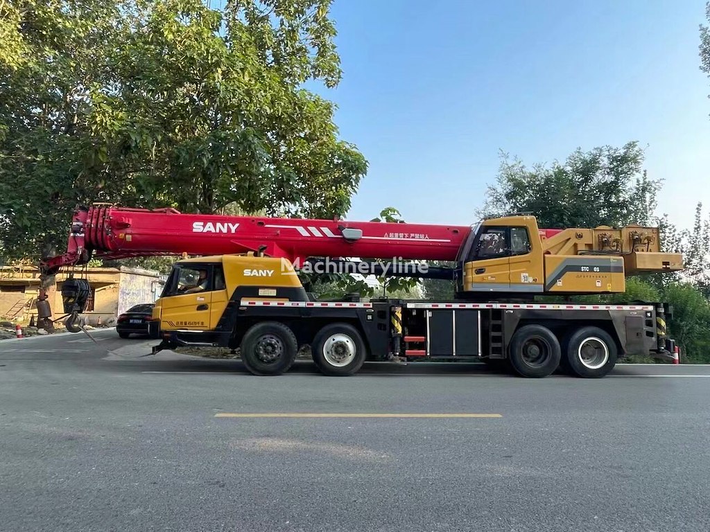 Sany Used Sany STC800 Original 80 Ton Mobile Crane Truck Truck Mounte autodizalica