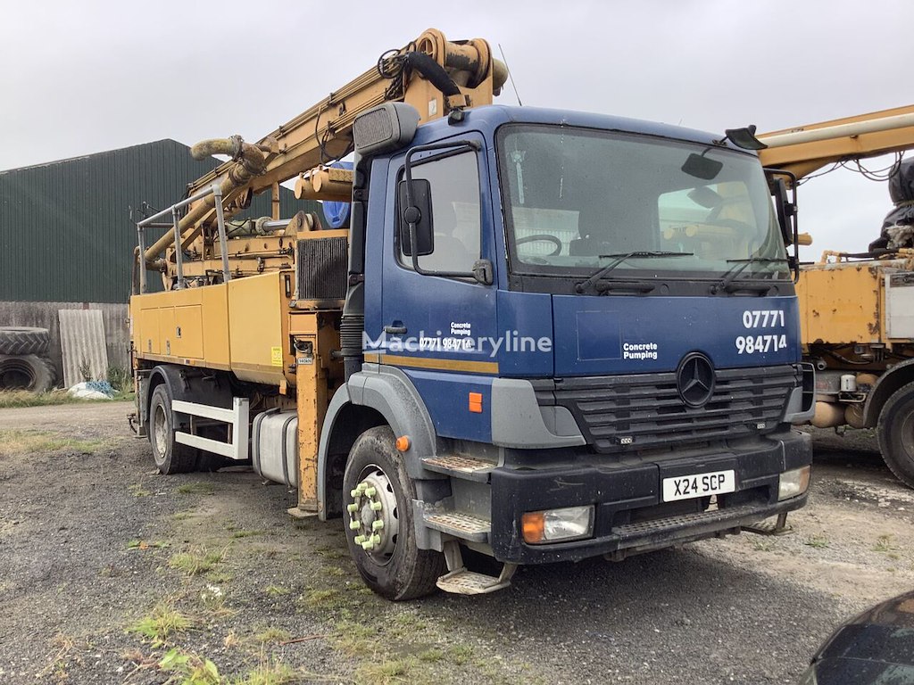 Schwing X24 na šasiji Mercedes-Benz Atego pumpa za beton