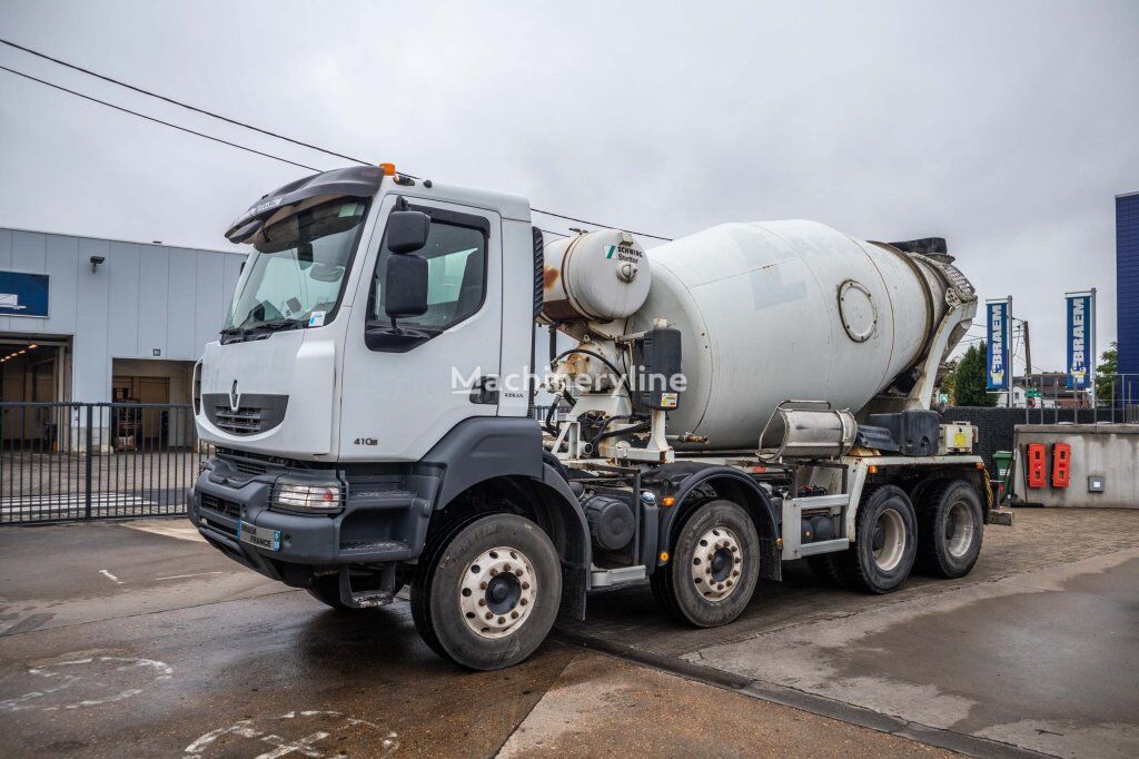 Renault KERAX 410 DXI+STETTER kamion s mešalicom za beton