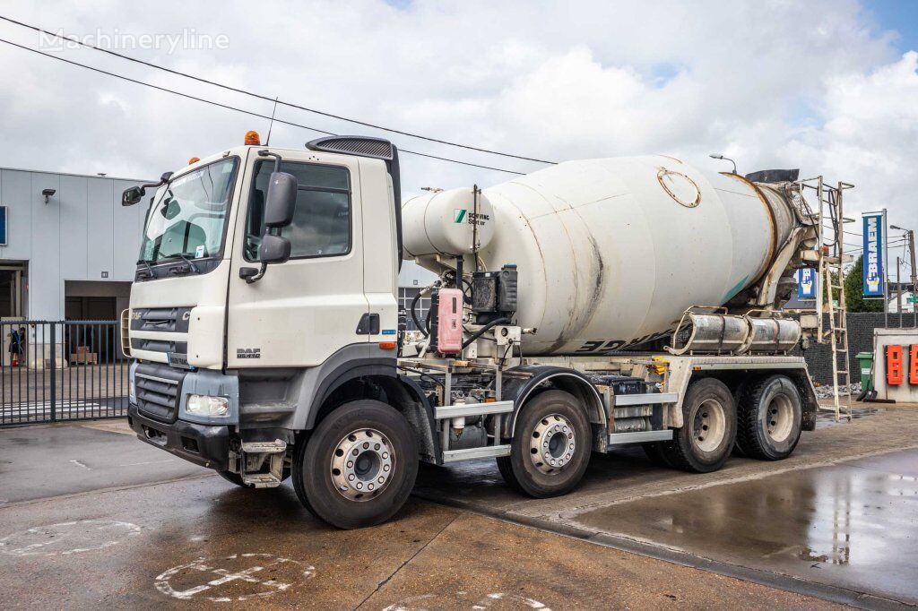 DAF CF 85.410 BB +STETTER kamion s mešalicom za beton