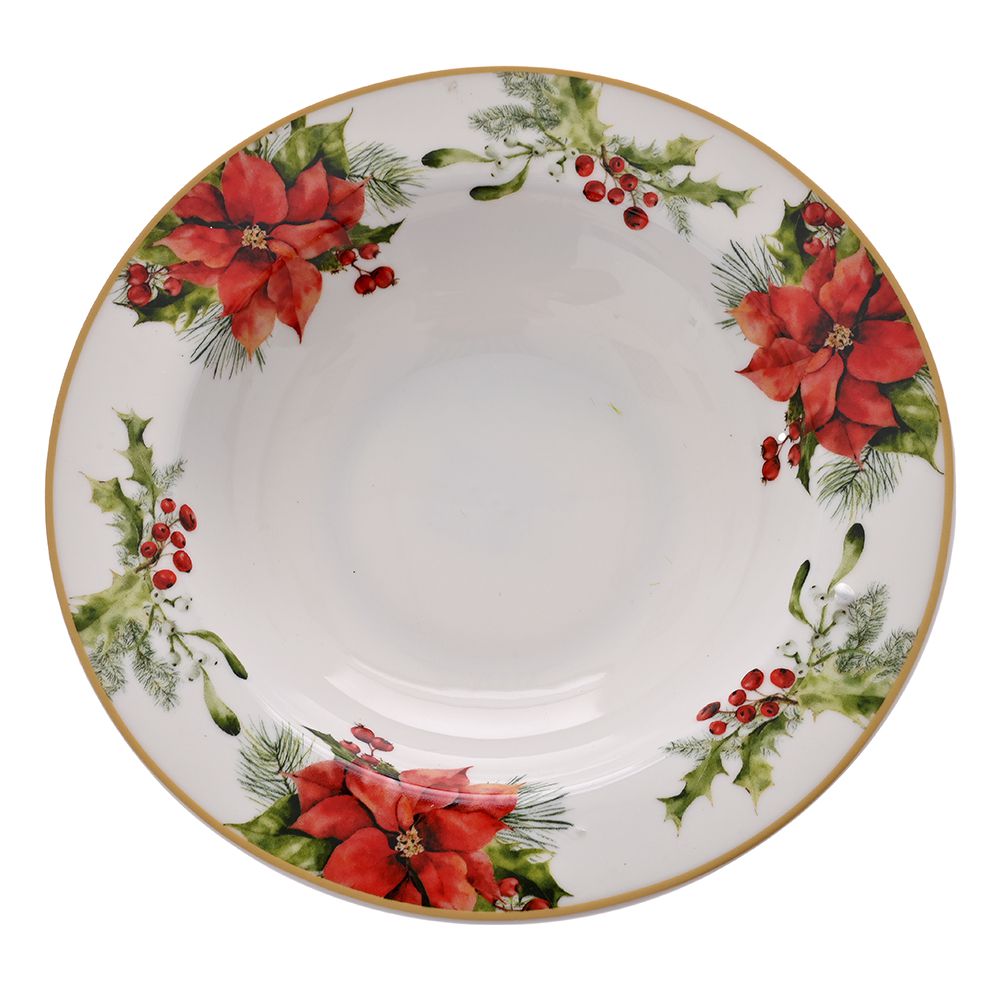 TANJIR CRVENO BELI SA BOŽIĆNIM CVETOM BONE CHINA 21 CM
79872 TANJIR CRVENO BELI SA BOŽIĆNIM CVETOM BONE CHINA 21 CM
Šifra proizvoda: 79872