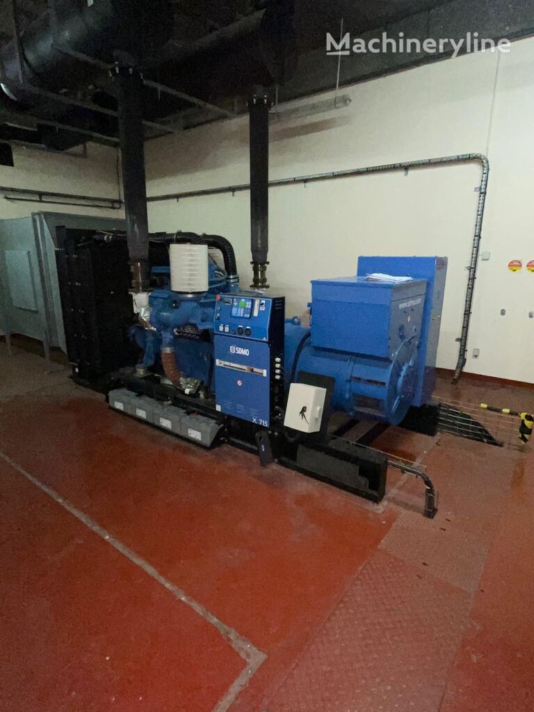 SDMO MTU 12V2000 725 kva diesel generator
