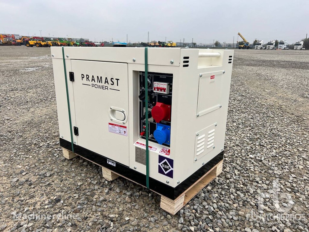 Prodaje se PRAMAST VGR110 11 KVA / 10 Kw (Unused) diesel generator na aukciji