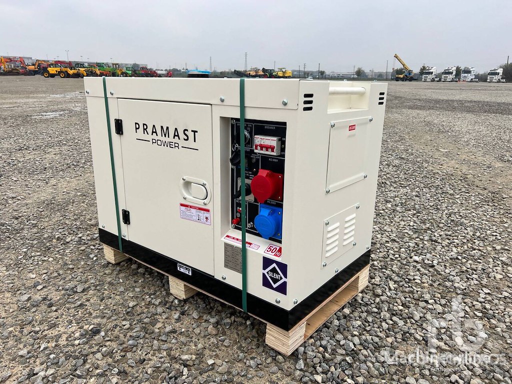 Prodaje se PRAMAST VGR110 11 KVA / 10 Kw (Unused) diesel generator na aukciji