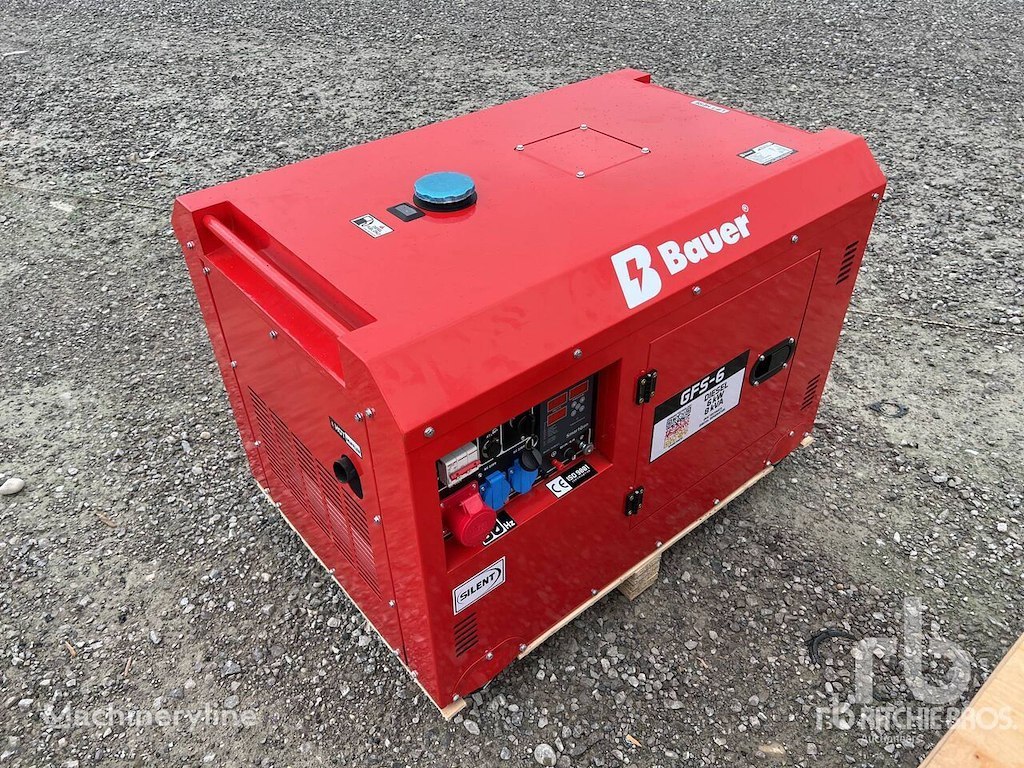 Prodaje se Bauer GENERATOREN GFS 6 8 kVA (Unused) diesel generator na aukciji