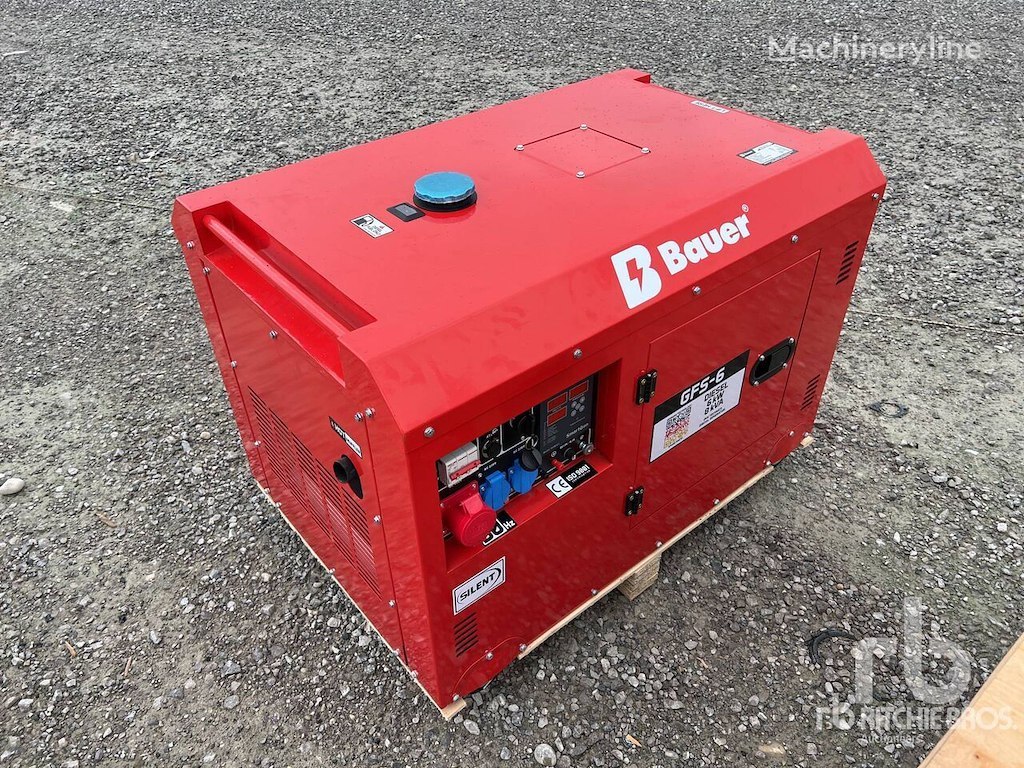 Prodaje se Bauer GENERATOREN GFS 6 8 kVA (Unused) diesel generator na aukciji