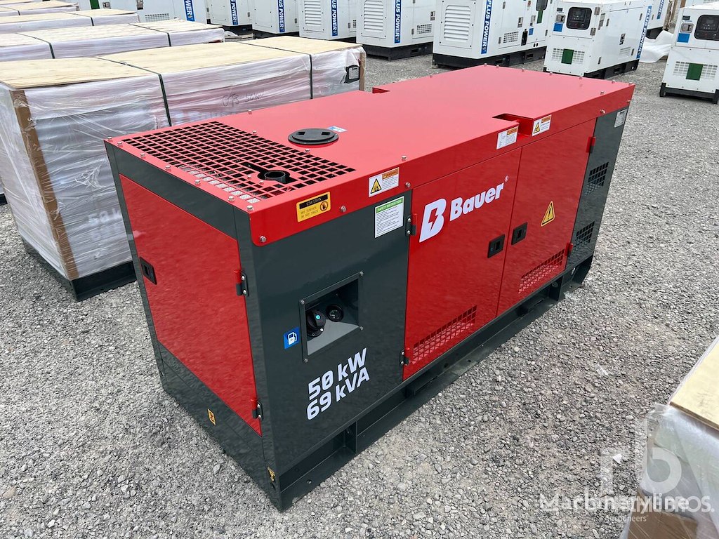 Prodaje se Bauer GENERATOREN GFS-50 ATS (Unused) diesel generator na aukciji