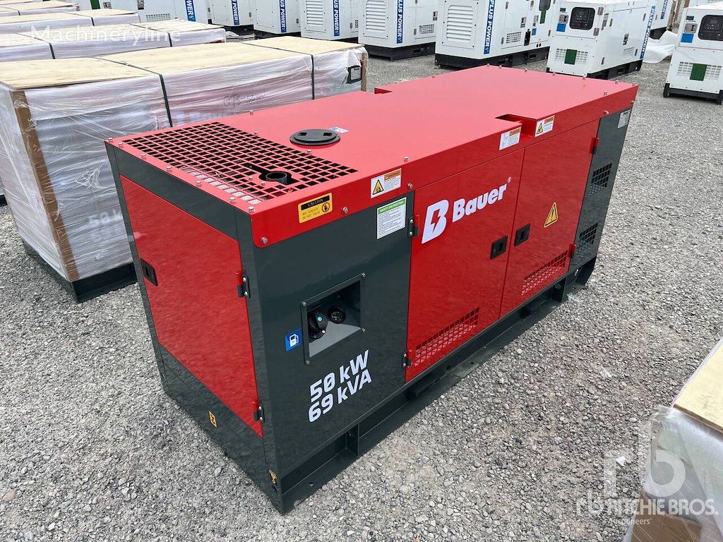 Prodaje se Bauer GENERATOREN GFS-50 ATS diesel generator na aukciji