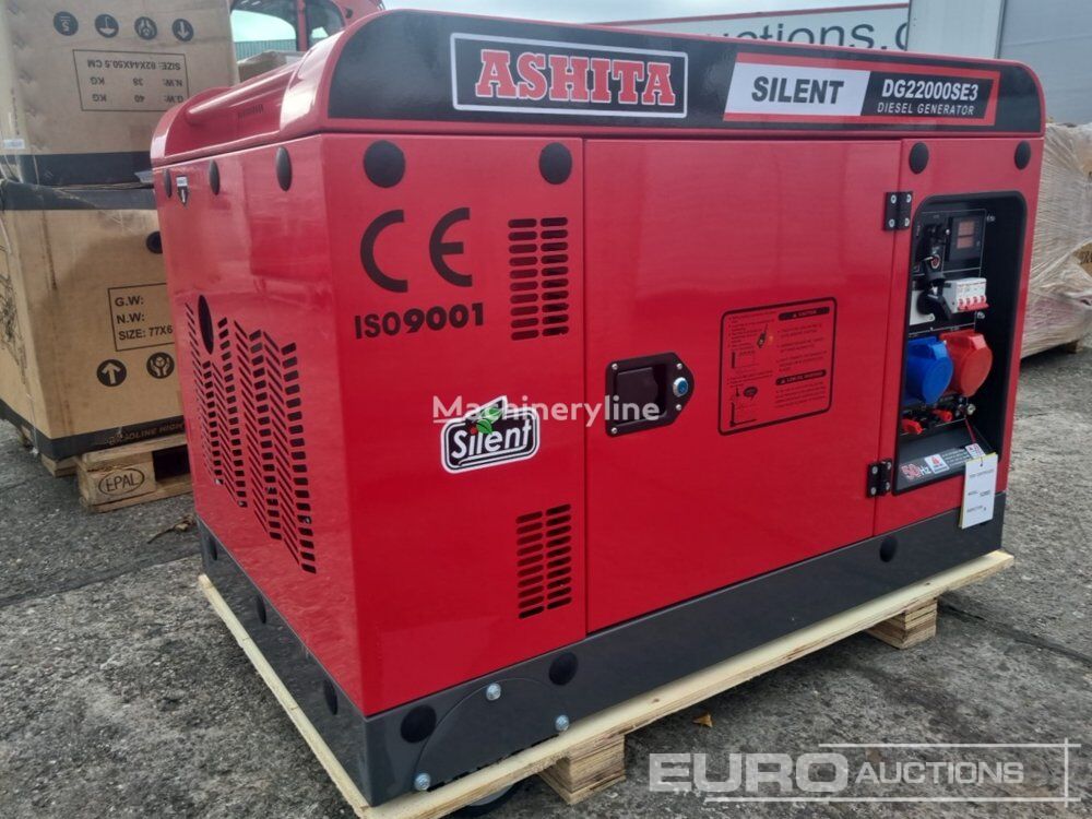 Prodaje se Ashita DG22000SE3 diesel generator na aukciji