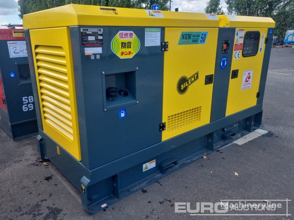 Prodaje se Ashita AG3-50E diesel generator na aukciji