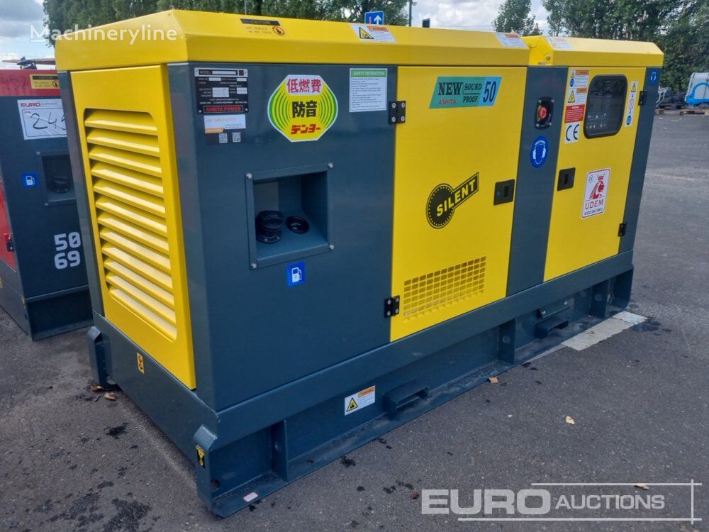 Prodaje se Ashita AG3-50E diesel generator na aukciji