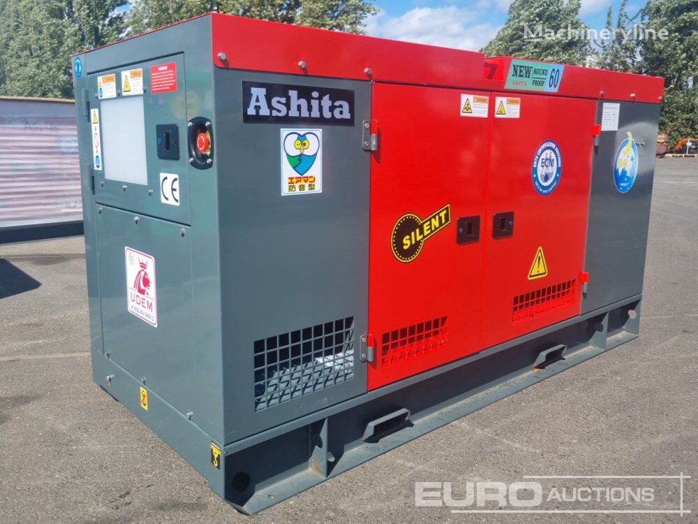 Prodaje se Ashita AG3-60 diesel generator na aukciji