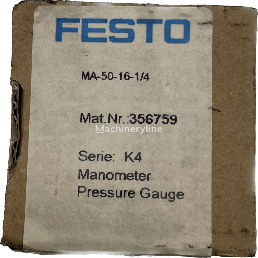 Manometer Festo MA-50-16-1/4 za industrijske opreme