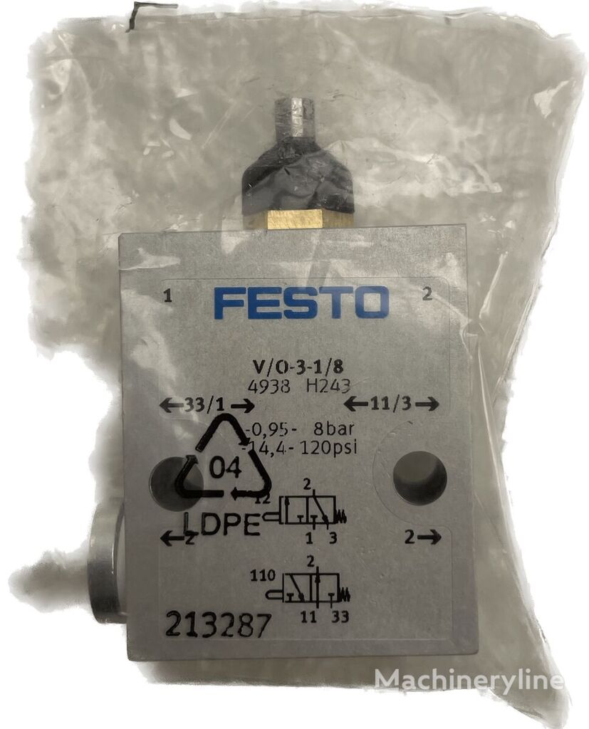 Stößelventil Festo V/O-3-1/8 za industrijske opreme